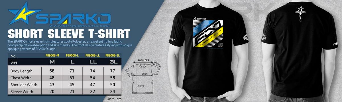 Sparko Racing F8 T-Shirt – Capital RC