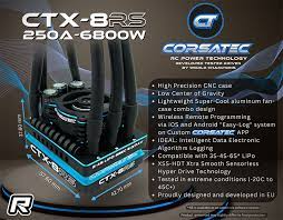 Corsatec Race Pro Speed Controller 1:8 250A – Capital RC
