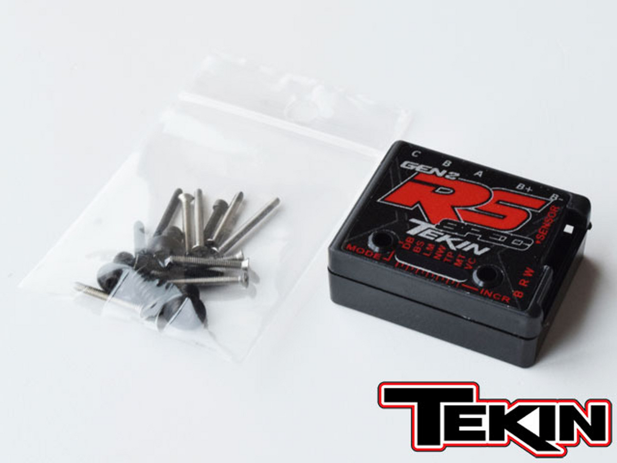 RS Gen3 SPEC ESC Case Set Black – Capital RC
